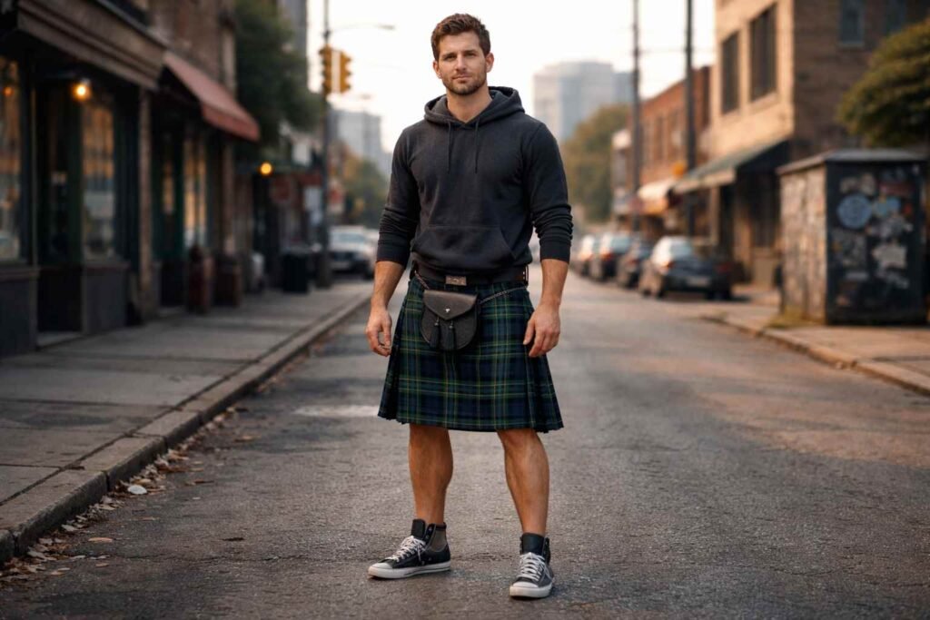Casual Kilt Fashion Guide » Modern Everyday Kilt Outfit Ideas